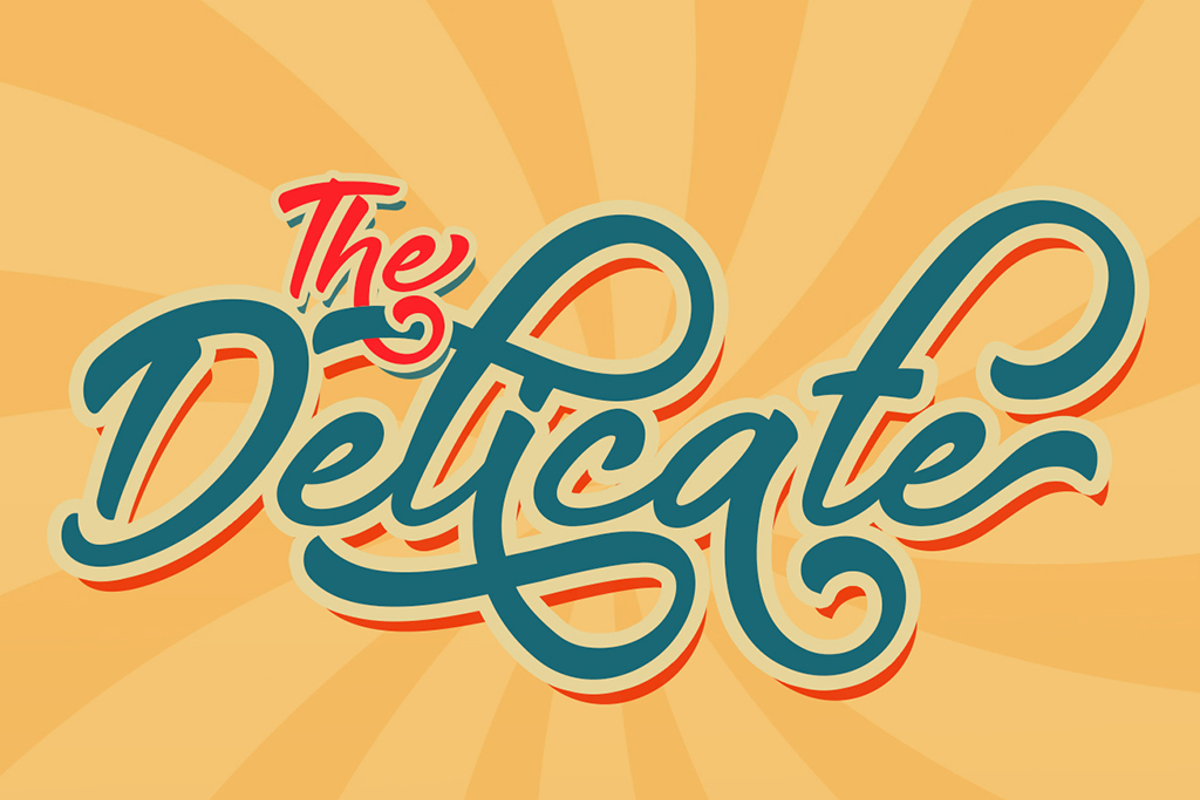 The Delicate Font | madeDeduk | FontSpace