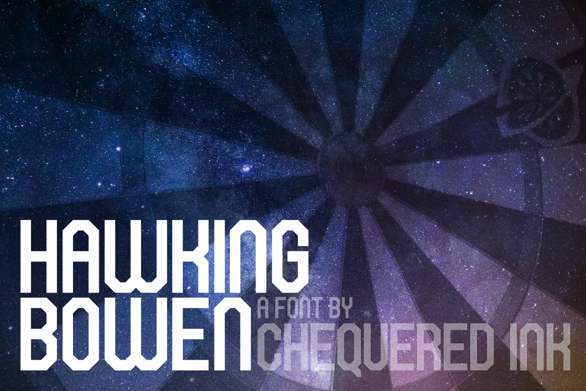 Hawking Bowen Font - Free Download