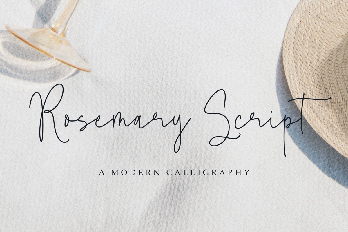 Rosemary Script Font - Free Download