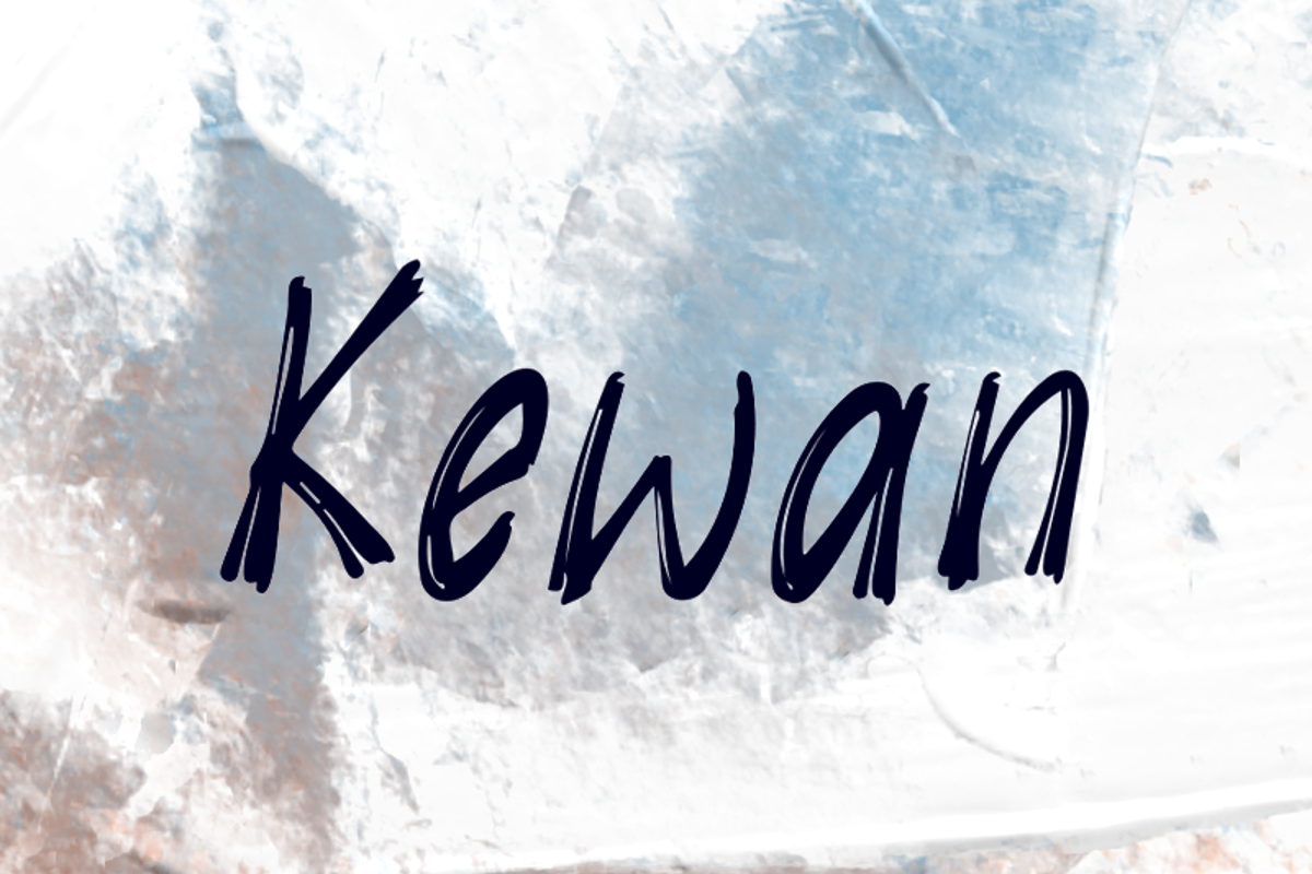 K Kewan Font | wepfont | FontSpace