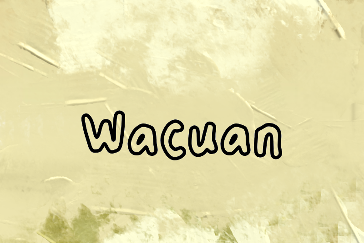 W Wacuan Font - Free Download
