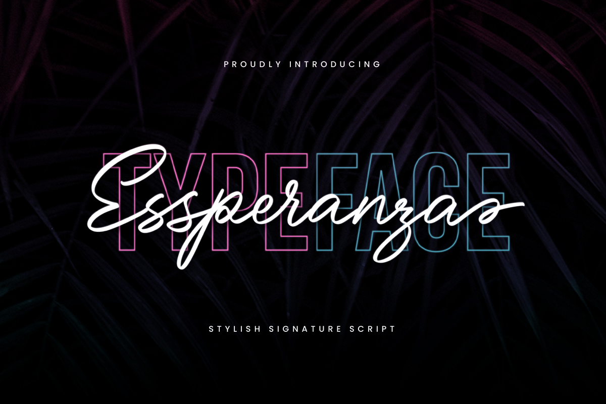 Essperanza Regular Font | Creatype Studio | FontSpace