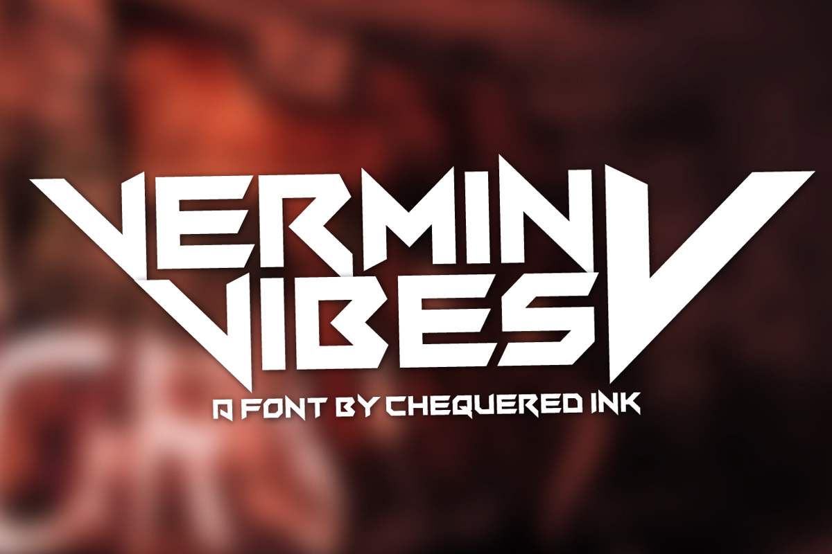 Vermin Vibes V Font - Free Download