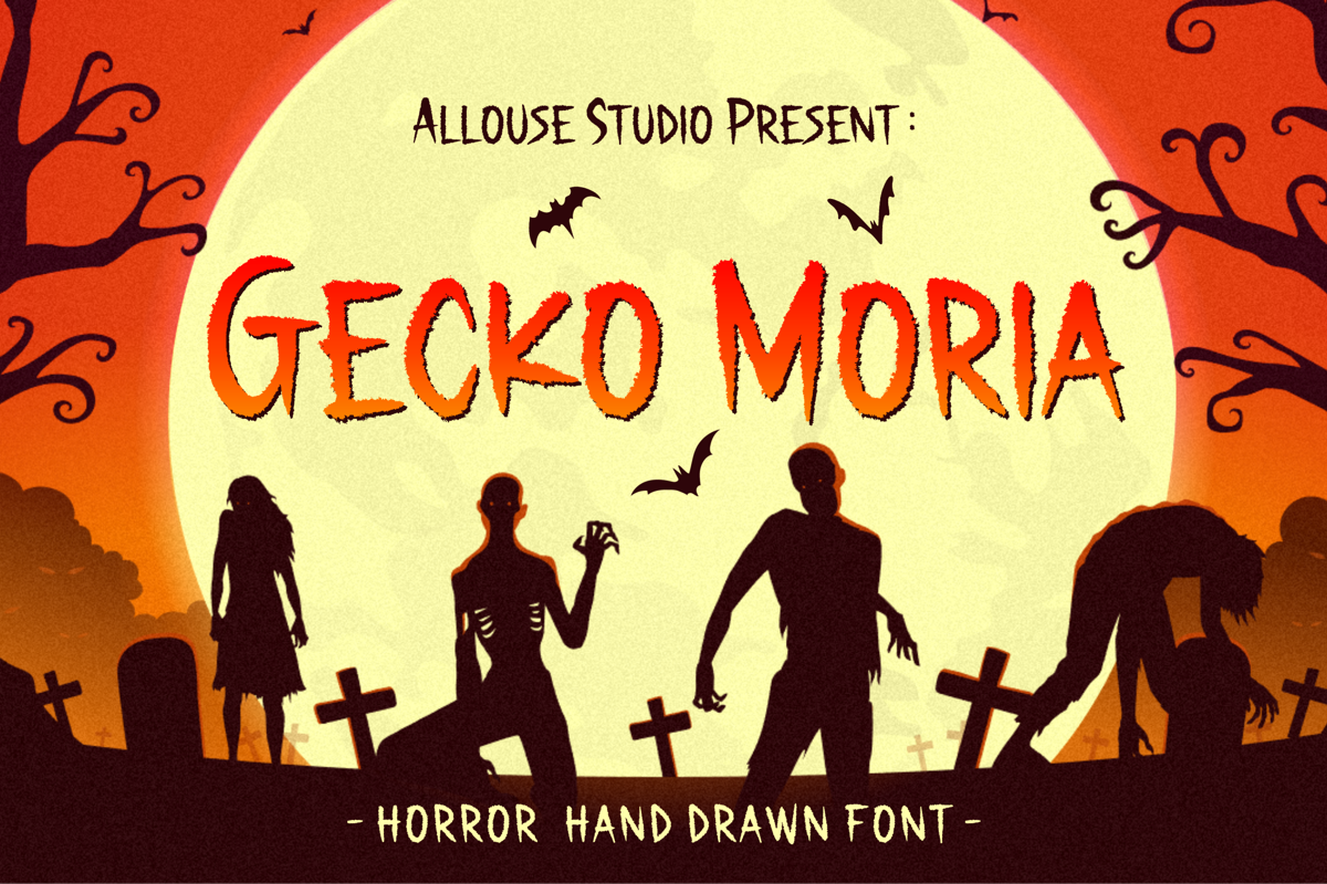 Gecko Moria Font - Free Download
