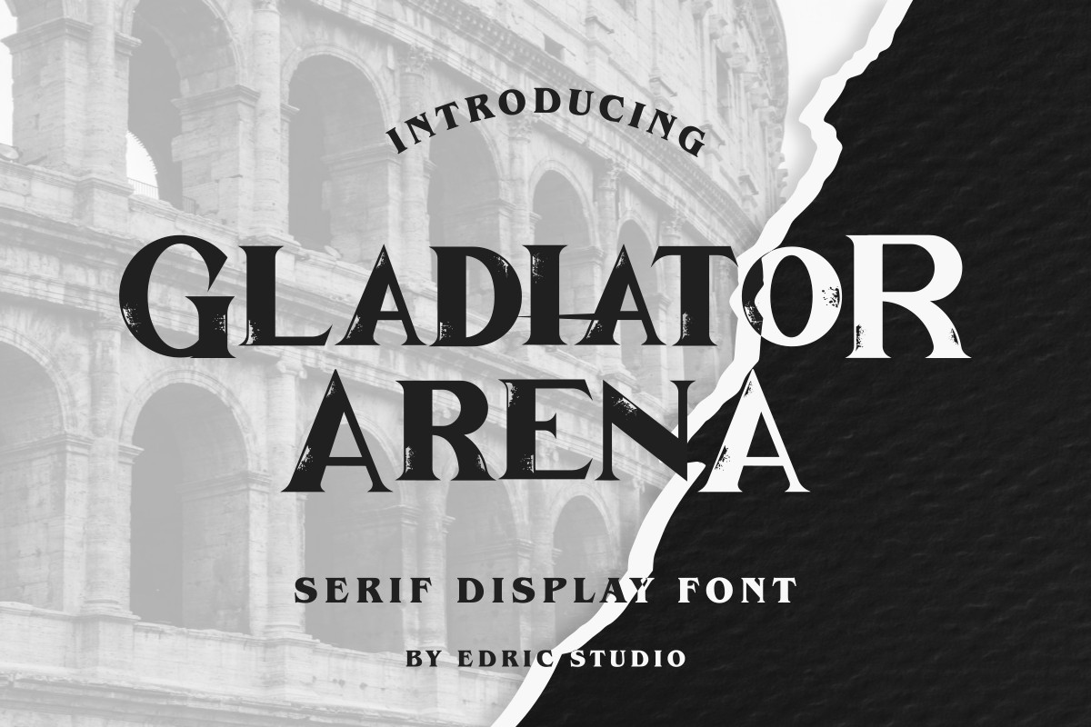 Gladiator Arena Font - Free Download