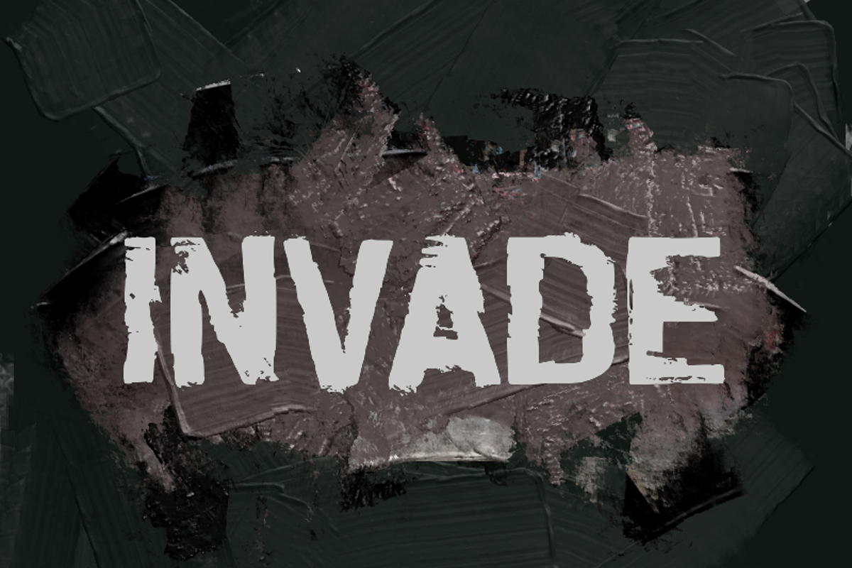 I Invade Font - Free Download