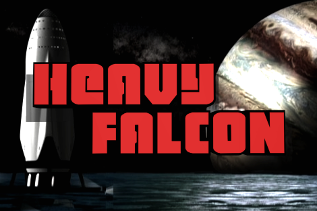 Heavy Falcon Font - Free Download