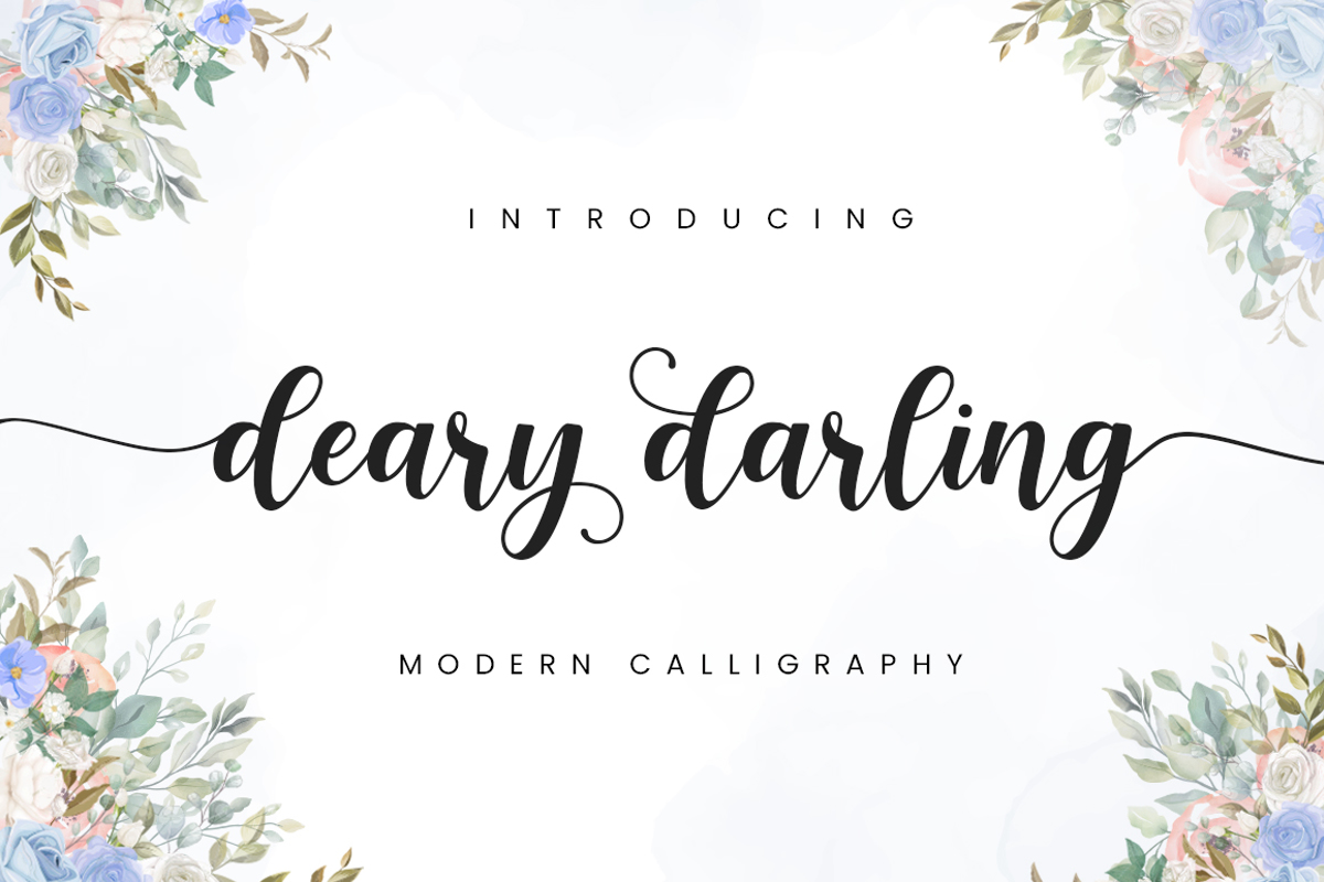Deary Darling Font - Free Download