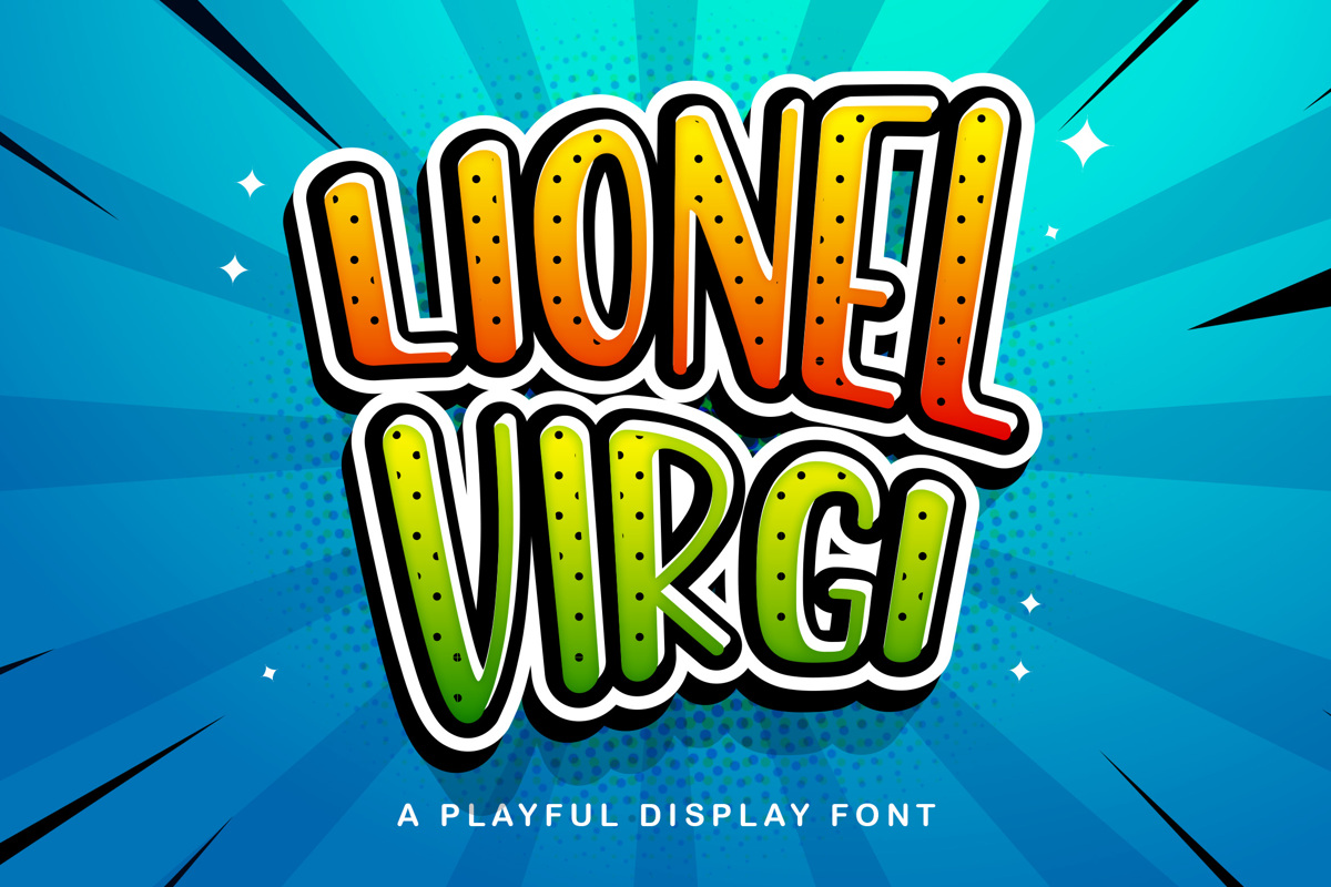 LIONEL VIRGI Font | StringLabs | FontSpace