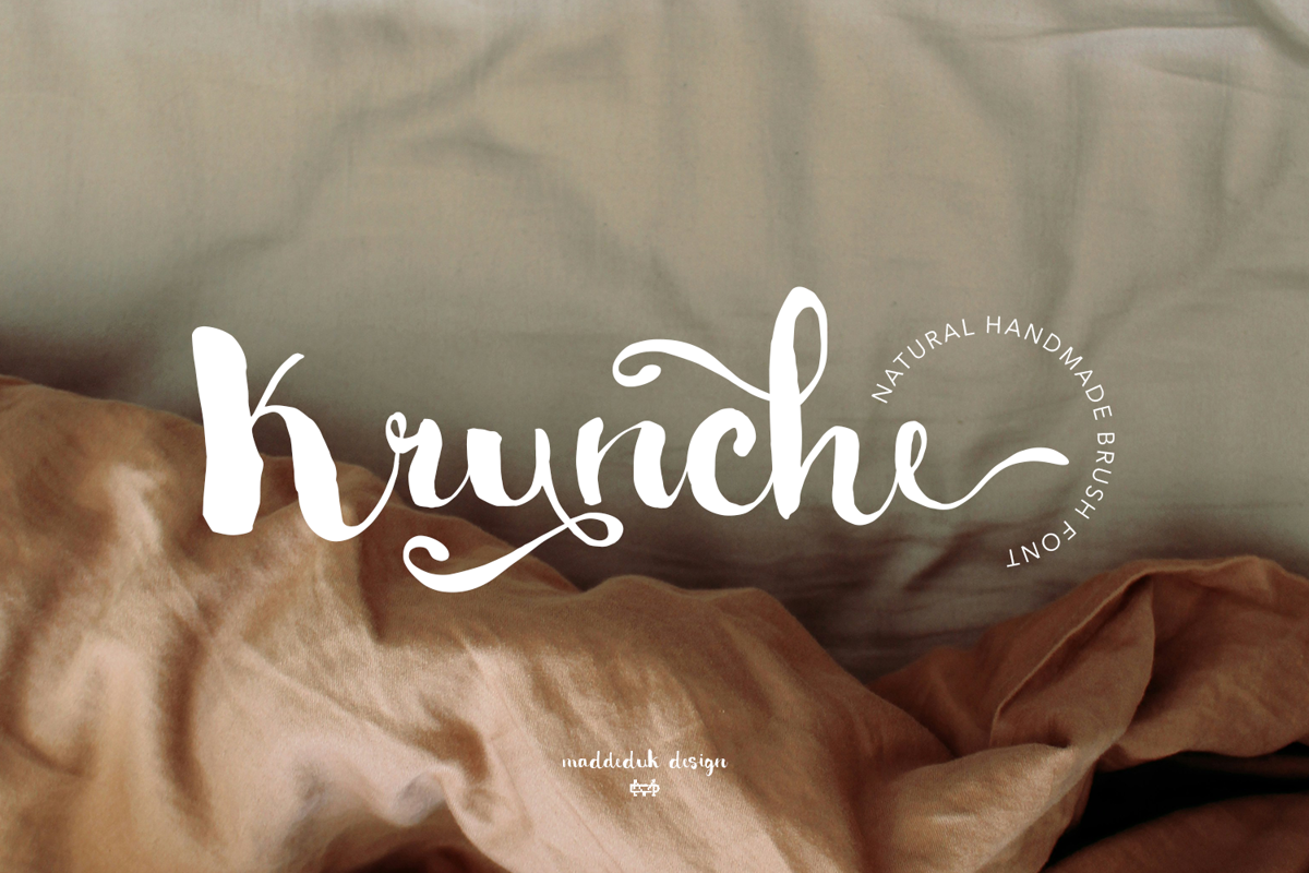 Krunche Brush Script Font - Free Download