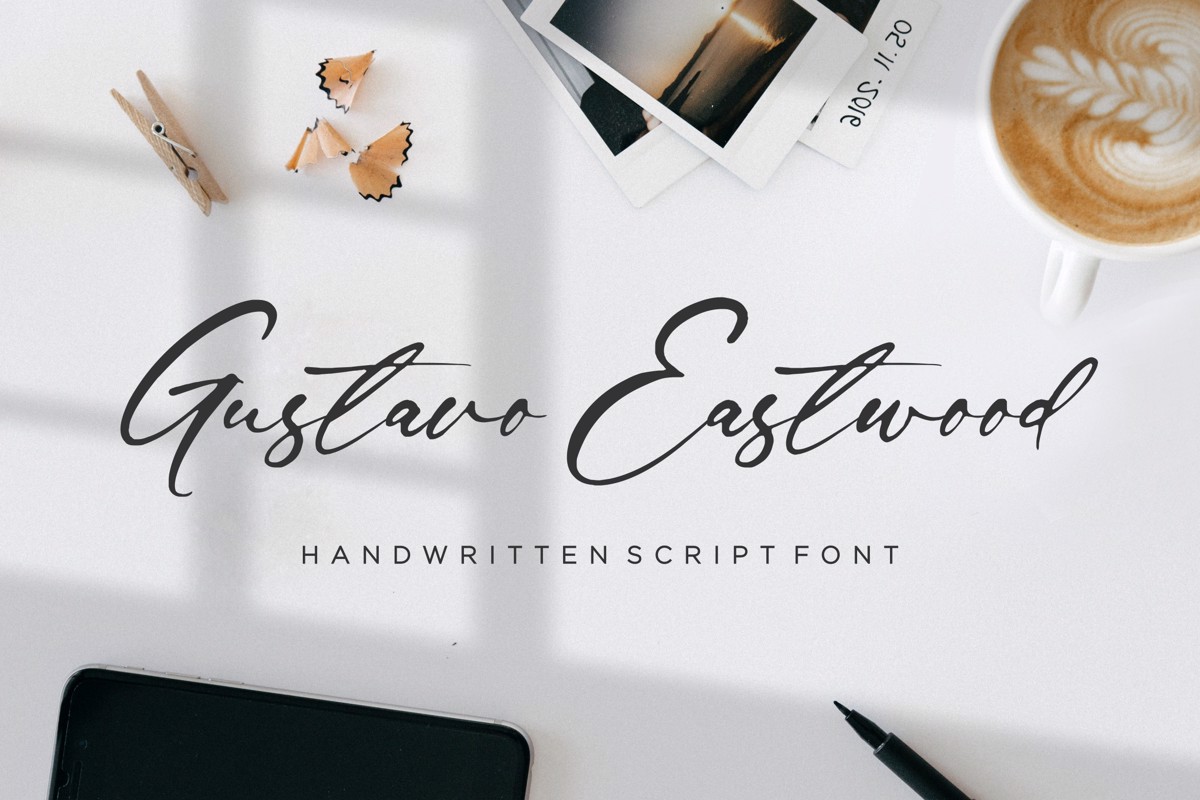 Gustavo Eastwood Font | balpirick | FontSpace