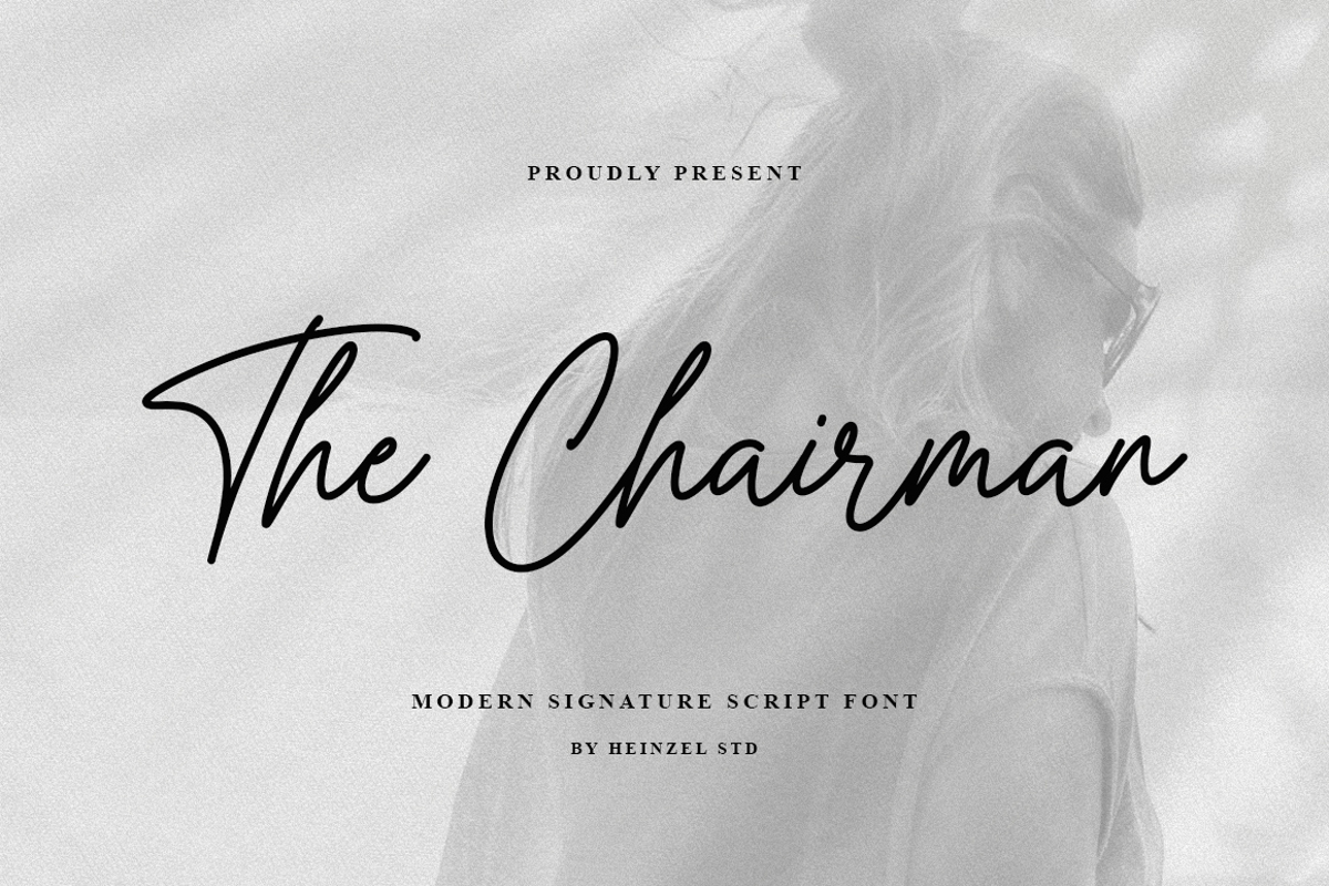 The Chairman Font | Heinzel Studio | FontSpace