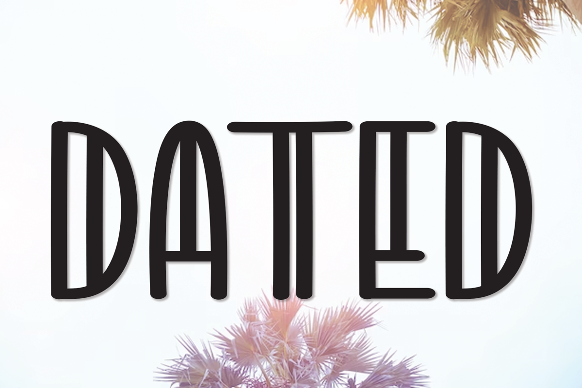 Dated Font | scratchones_creative | FontSpace