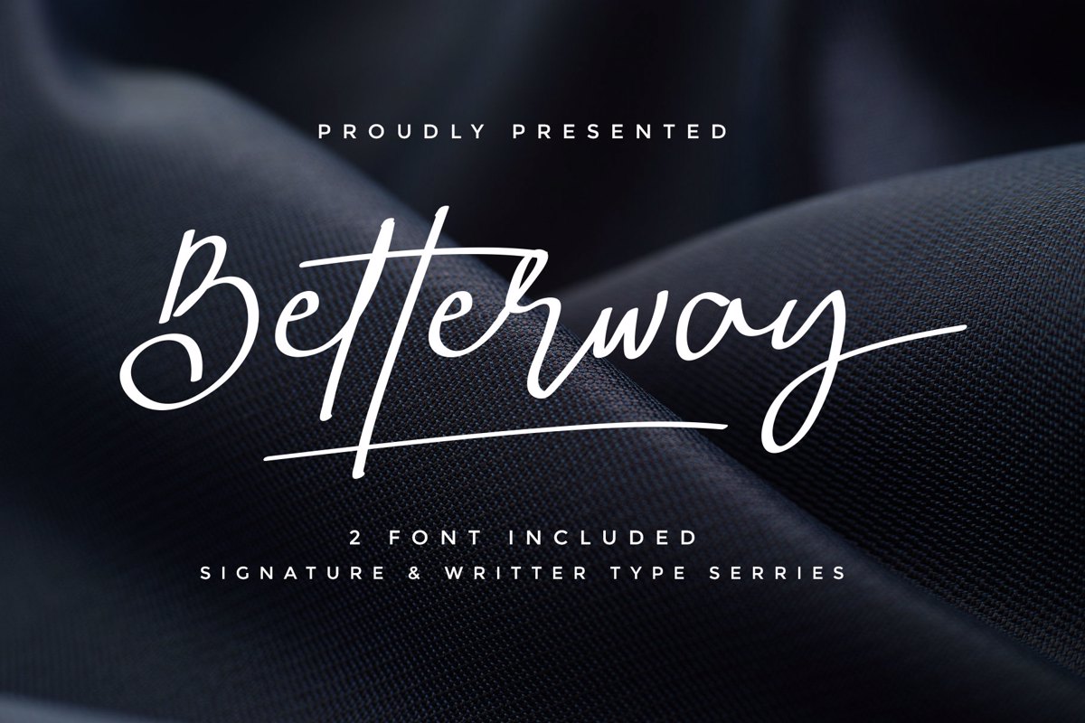 Betterway Font | Rantautype | FontSpace