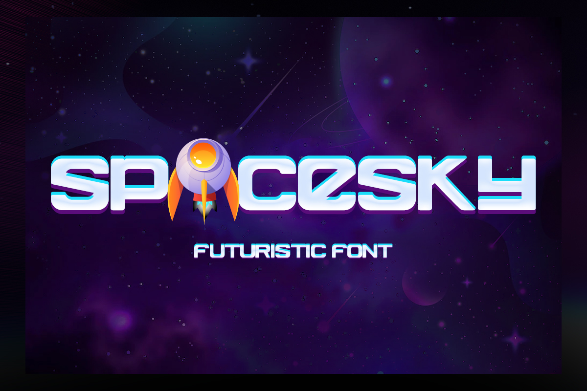 Spacesky Font | Fontkong | FontSpace