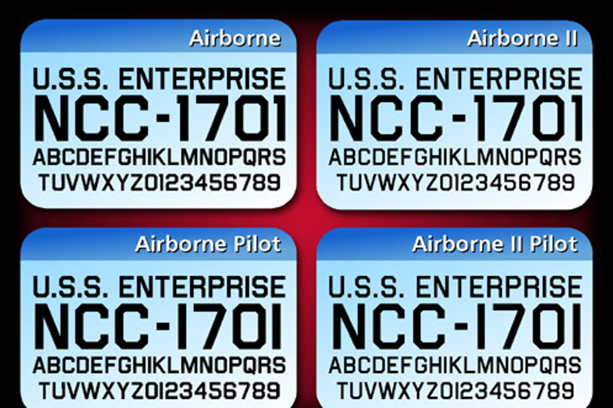 Airborne Font | Charles Casimiro Design | FontSpace