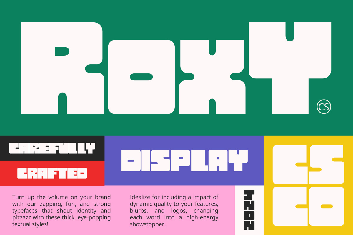 CS Roxy Font - Free Download