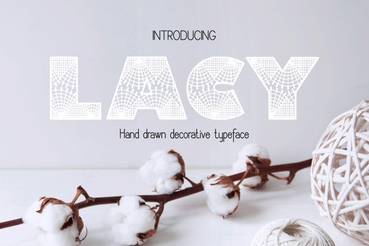 Lacy Font | Eva Barabasne Olasz | FontSpace