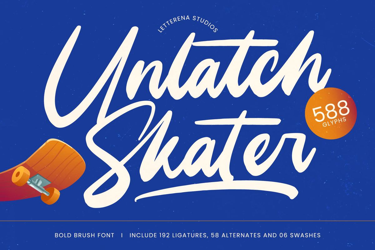 Unlatch Skater VERSION Font - Free Download