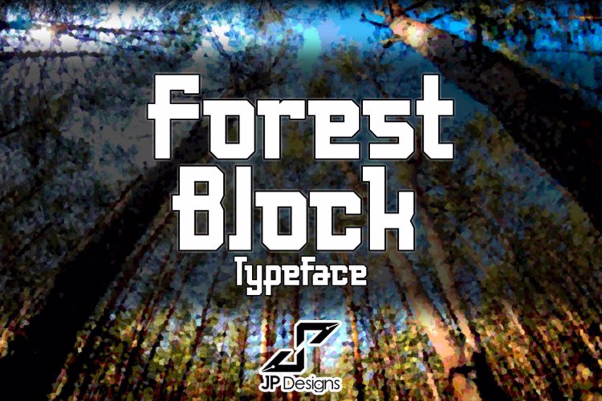 Forest Block Font - Free Download