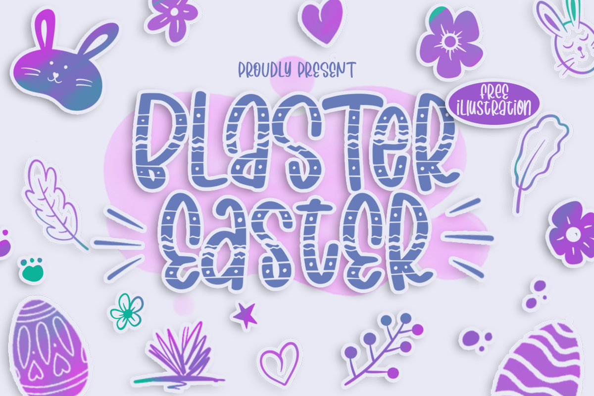 Blaster Easter Font | rochart | FontSpace