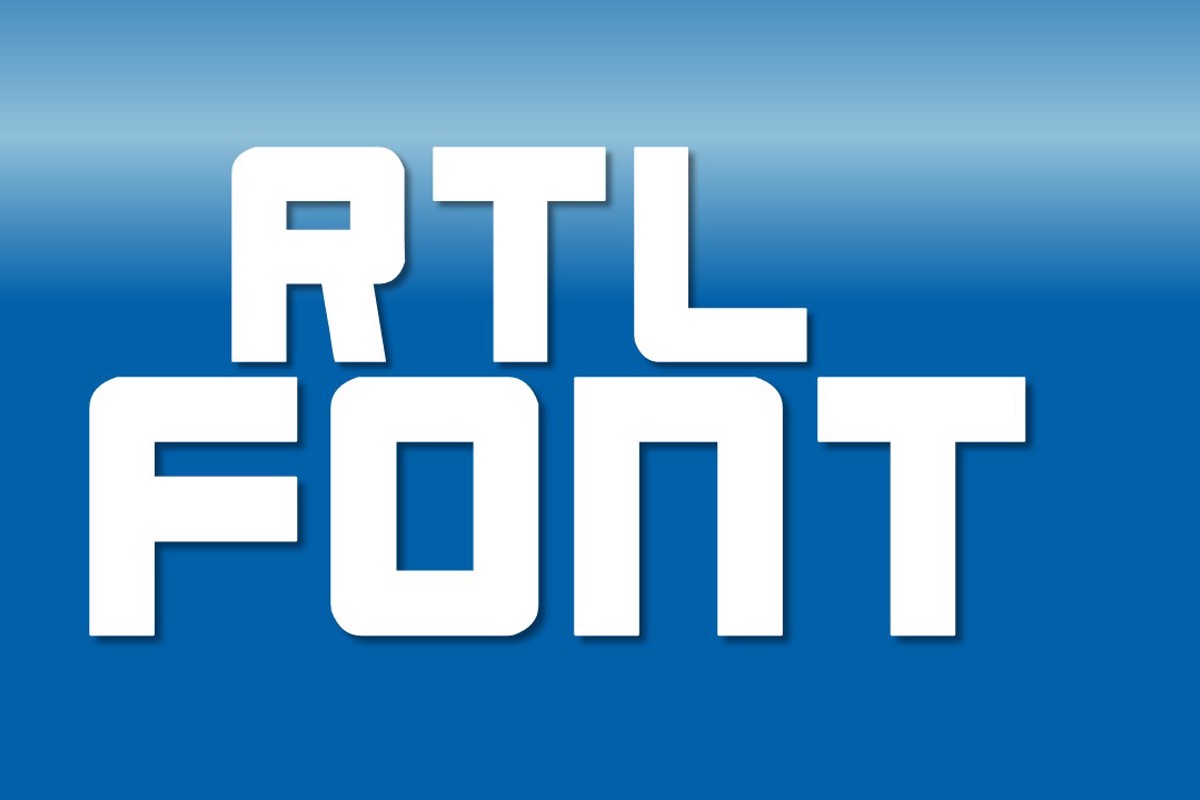 RTL Font | Walter Designer | FontSpace