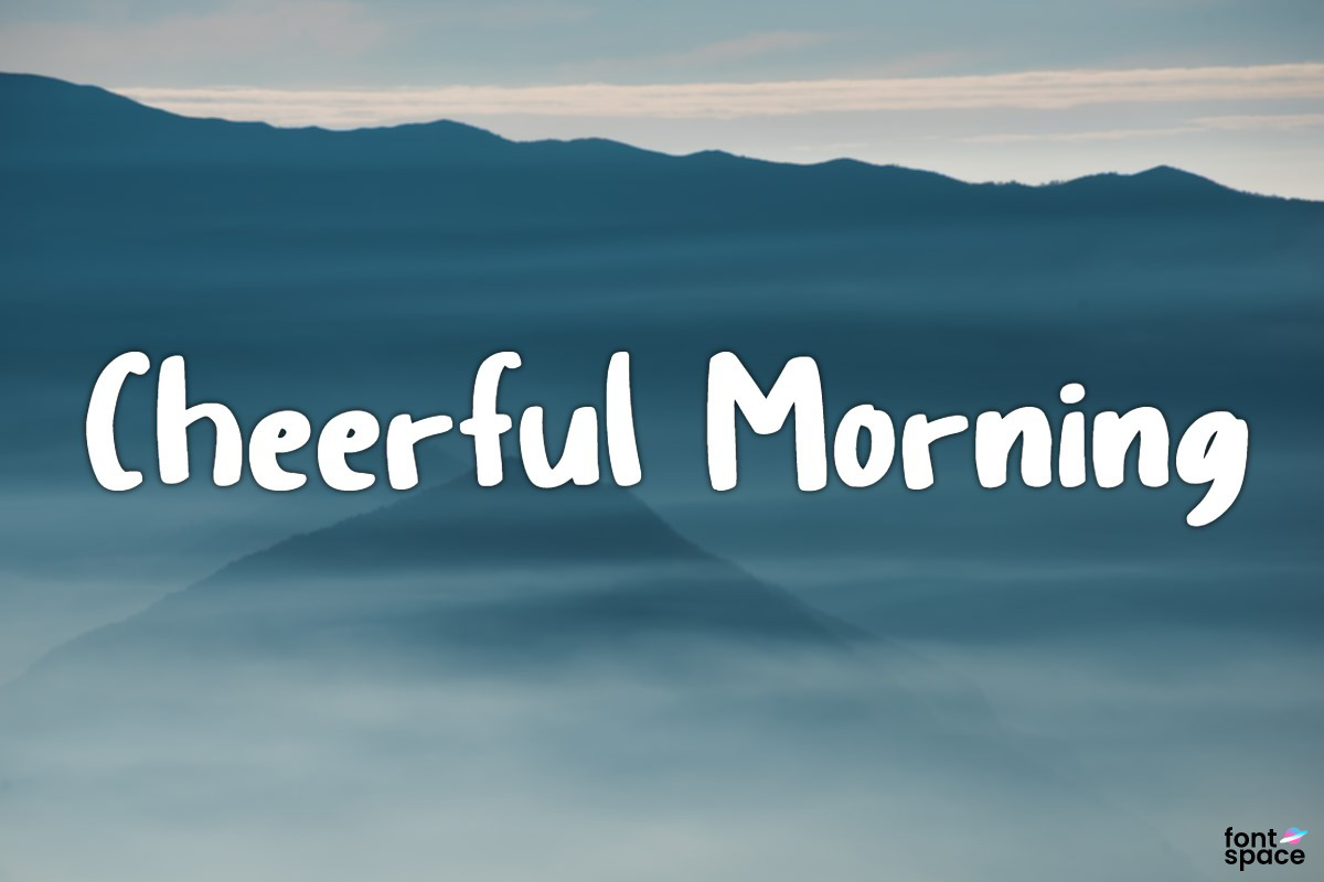 Cheerful Morning Font - Free Download