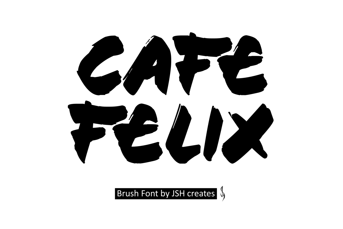 Cafe Felix Font | Jonathan S. Harris | FontSpace