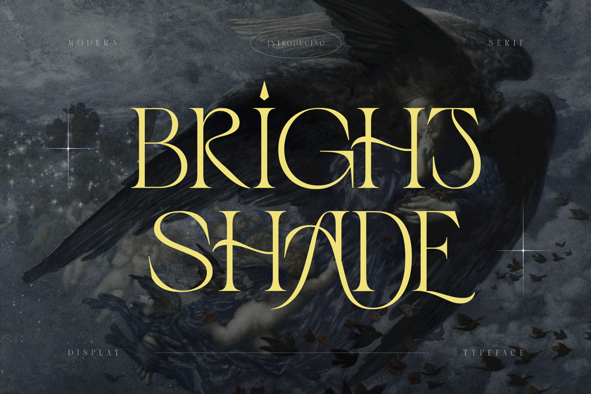 Bright shade Font | Namara Creative Studio | FontSpace