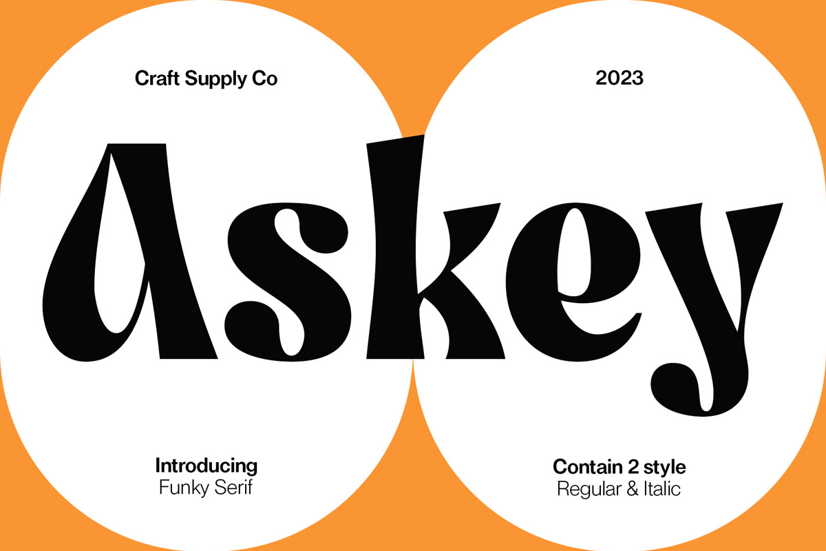 Askey Font | craftsupplyco | FontSpace
