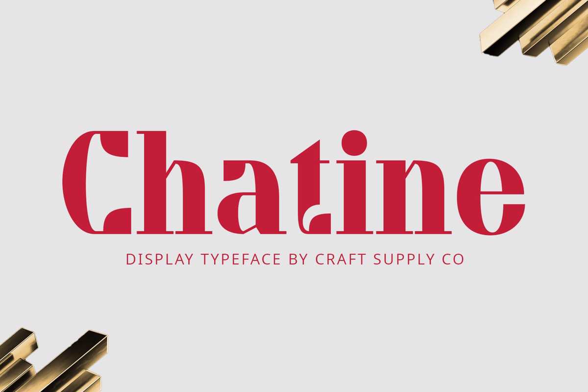 Chatine Font - Free Download