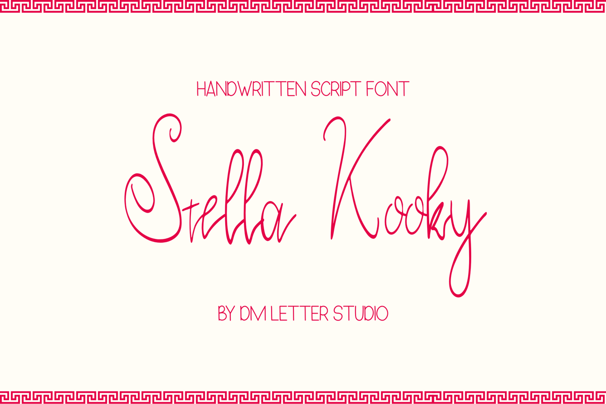 Stella Kooky Font | Dmletter studio | FontSpace