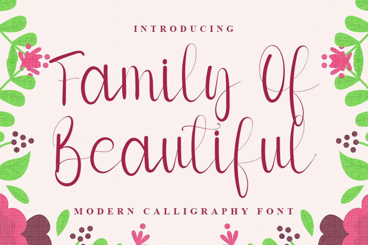 Family Of Beautiful Font | FreshTypeINK | FontSpace