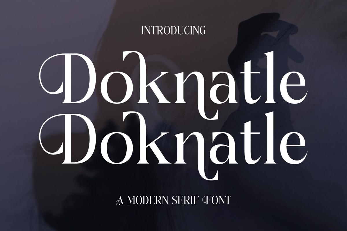 Doknatle Font - Free Download
