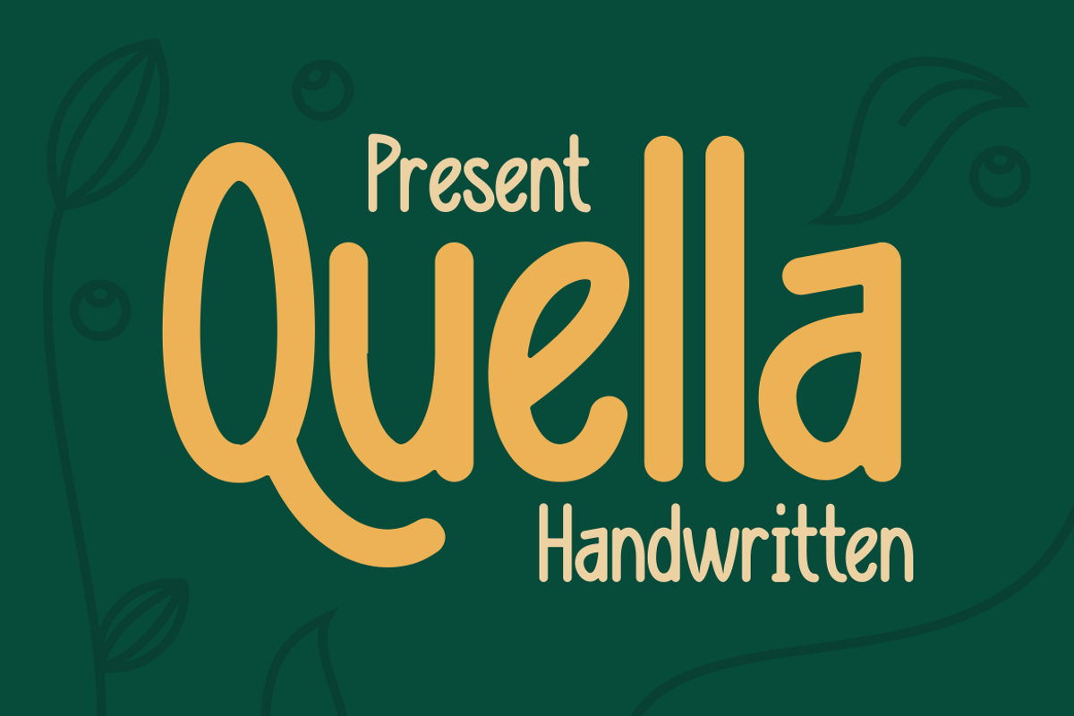 Quella Font | Maiko Hatta | FontSpace