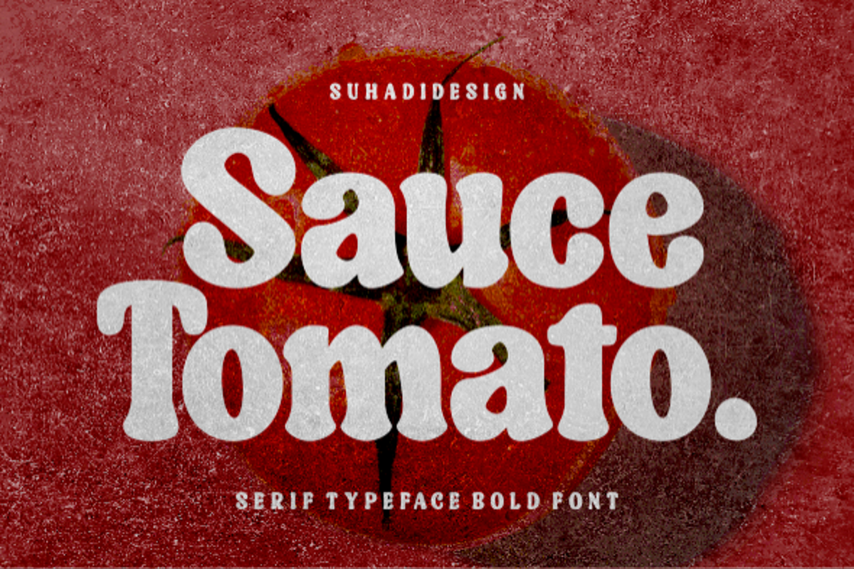 Sauce Tomato Font - Free Download