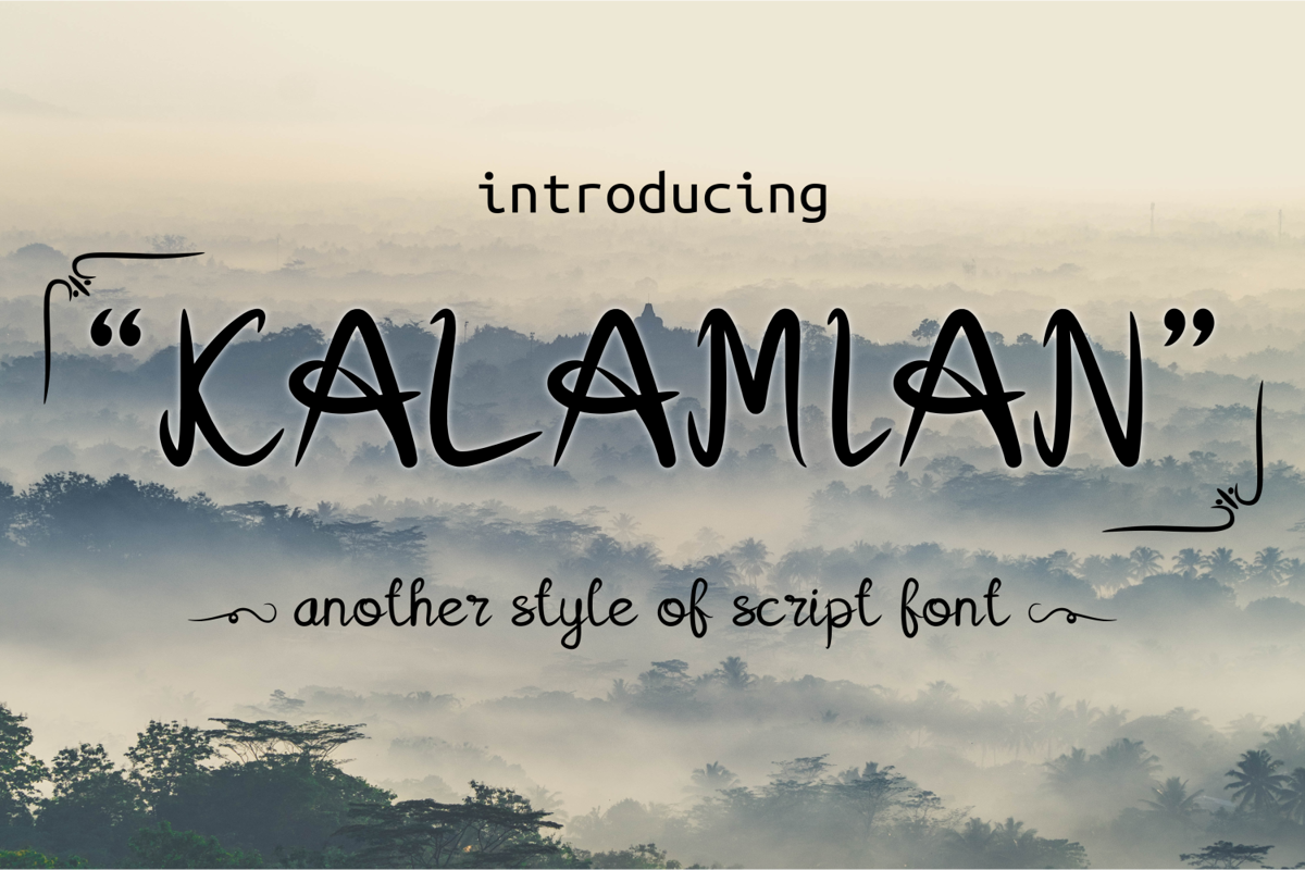 Kalamian Font | onne hermaone | FontSpace