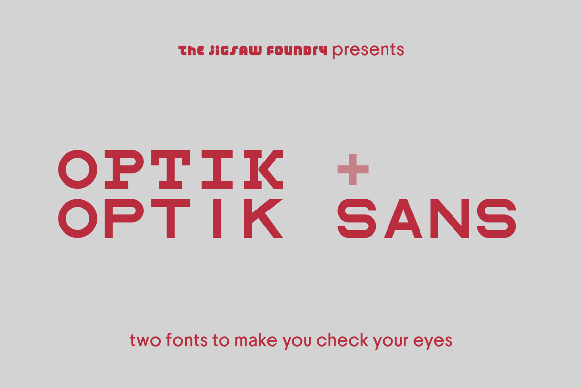 Optik Font - Free Download