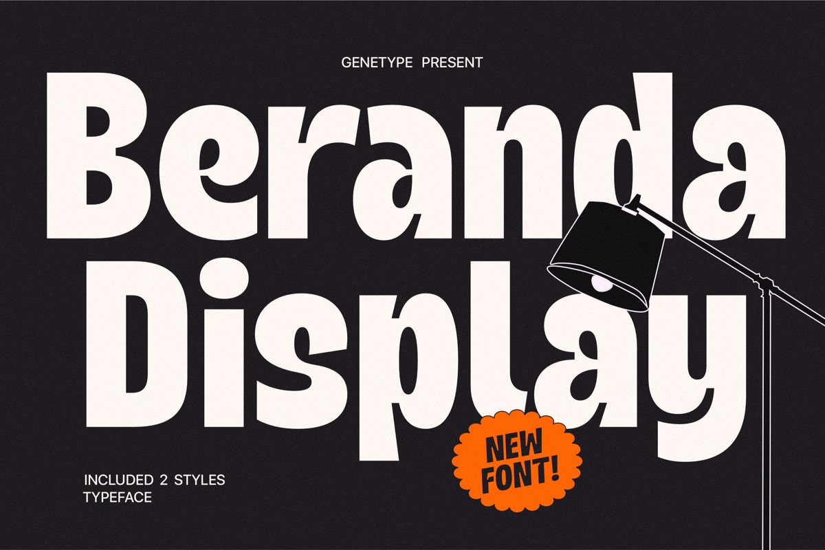 Beranda Font | genetypeco | FontSpace