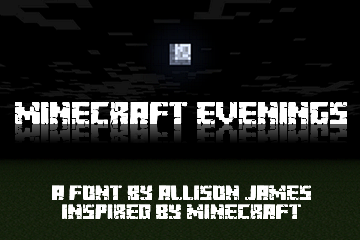 Minecraft Evenings Font - Free Download