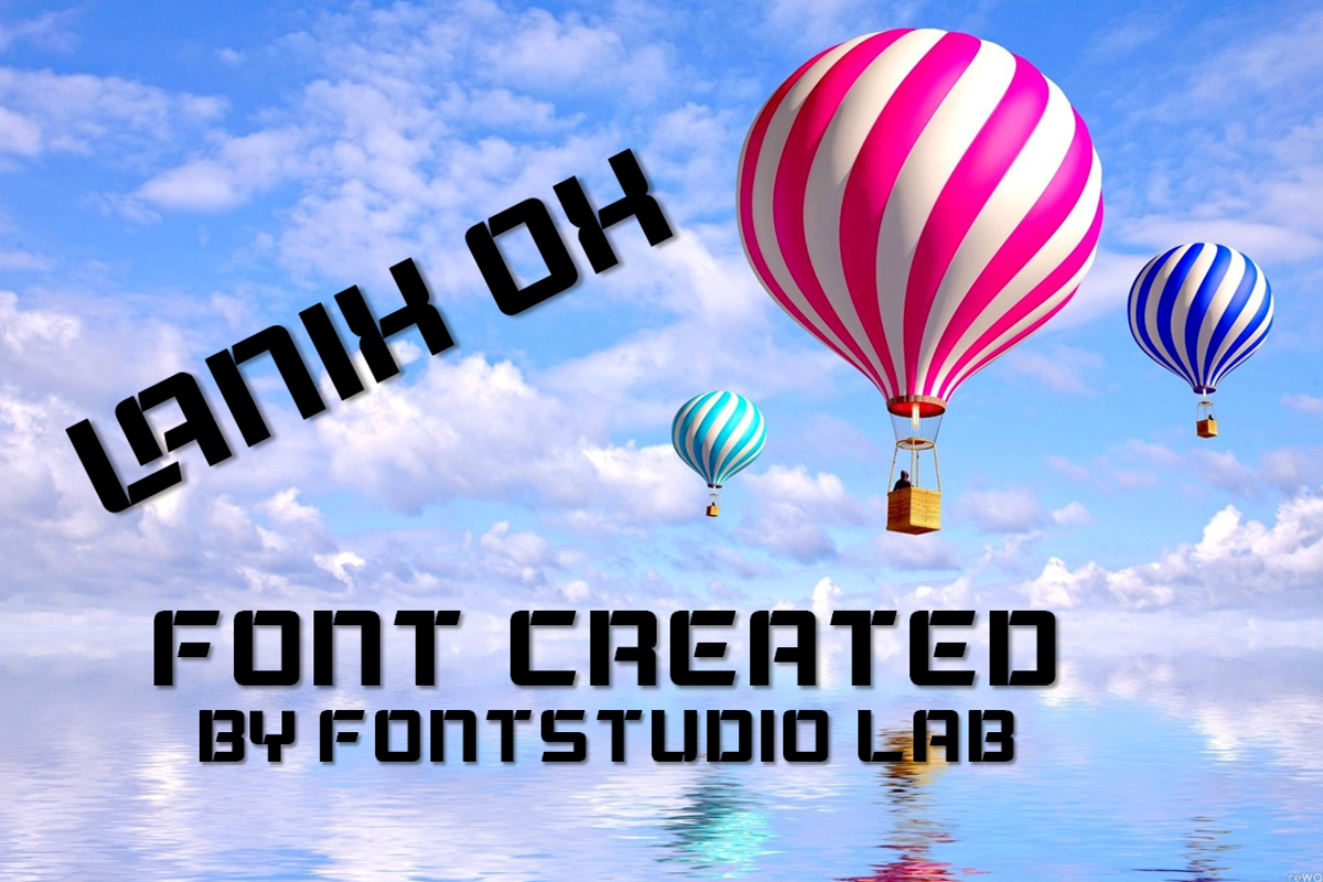 Lanix Ox Font - Free Download