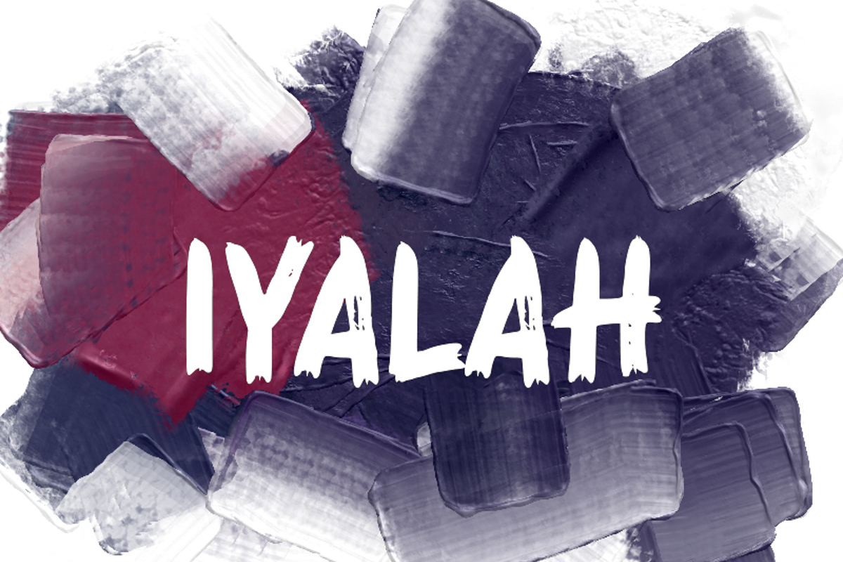 I Iyalah Font | wepfont | FontSpace