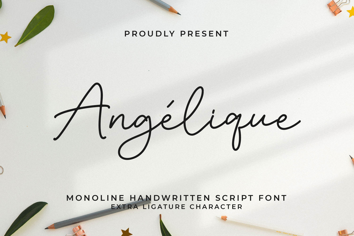 Angelique Font | Integritype Studio | FontSpace
