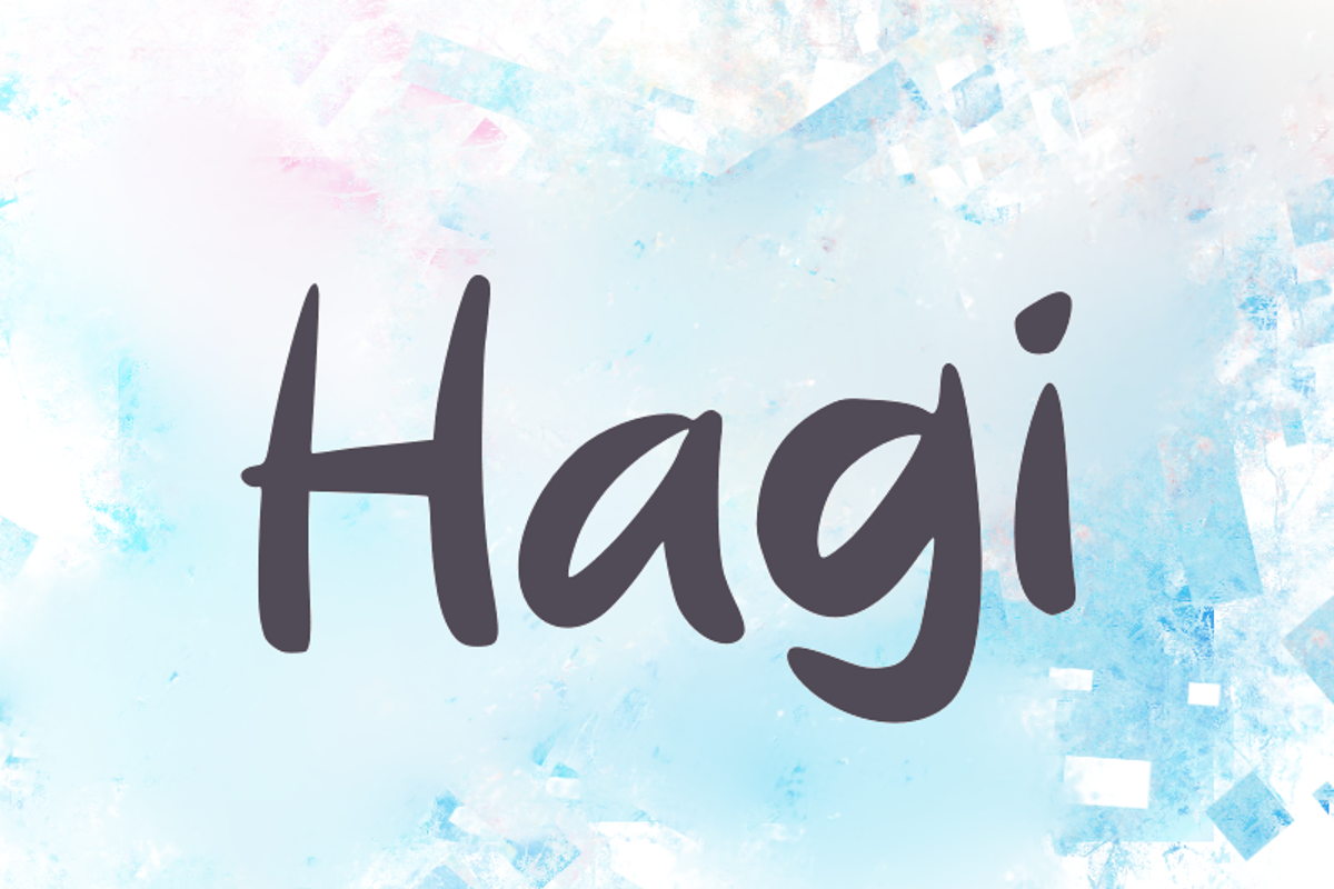 H Hagi Font - Free Download