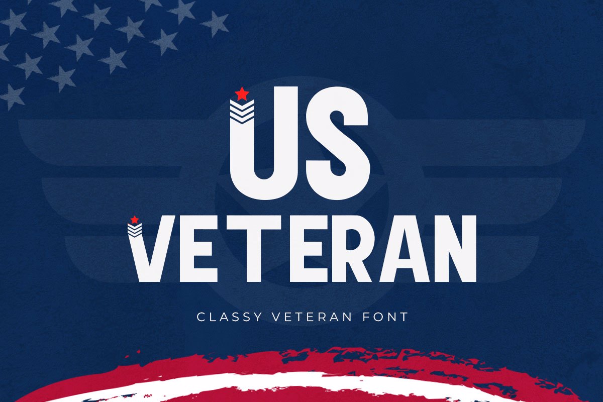 US Veteran Font | Fontkong | FontSpace