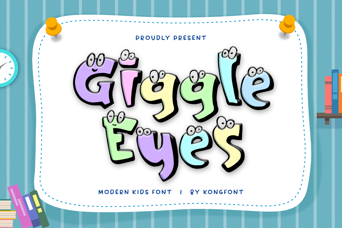 Giggle Eyes Font | Fontkong | FontSpace