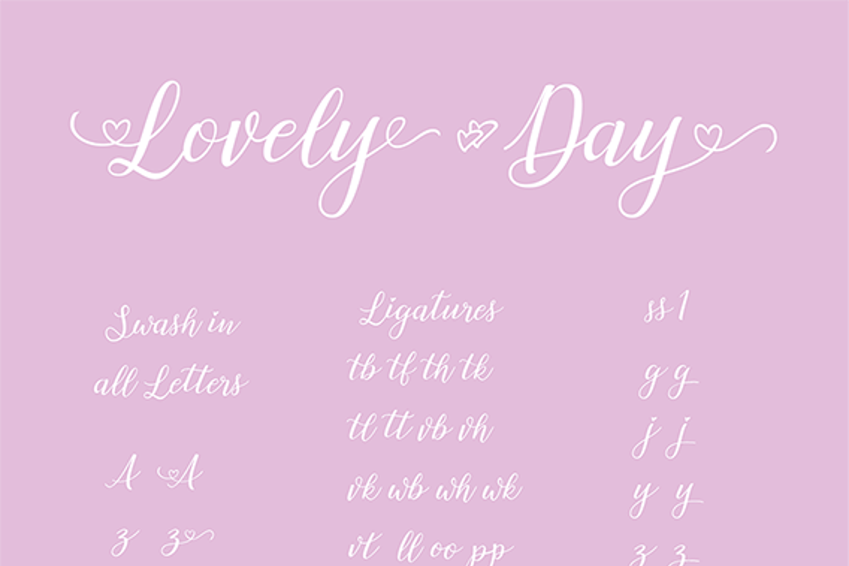Lovely Day Font - Free Download