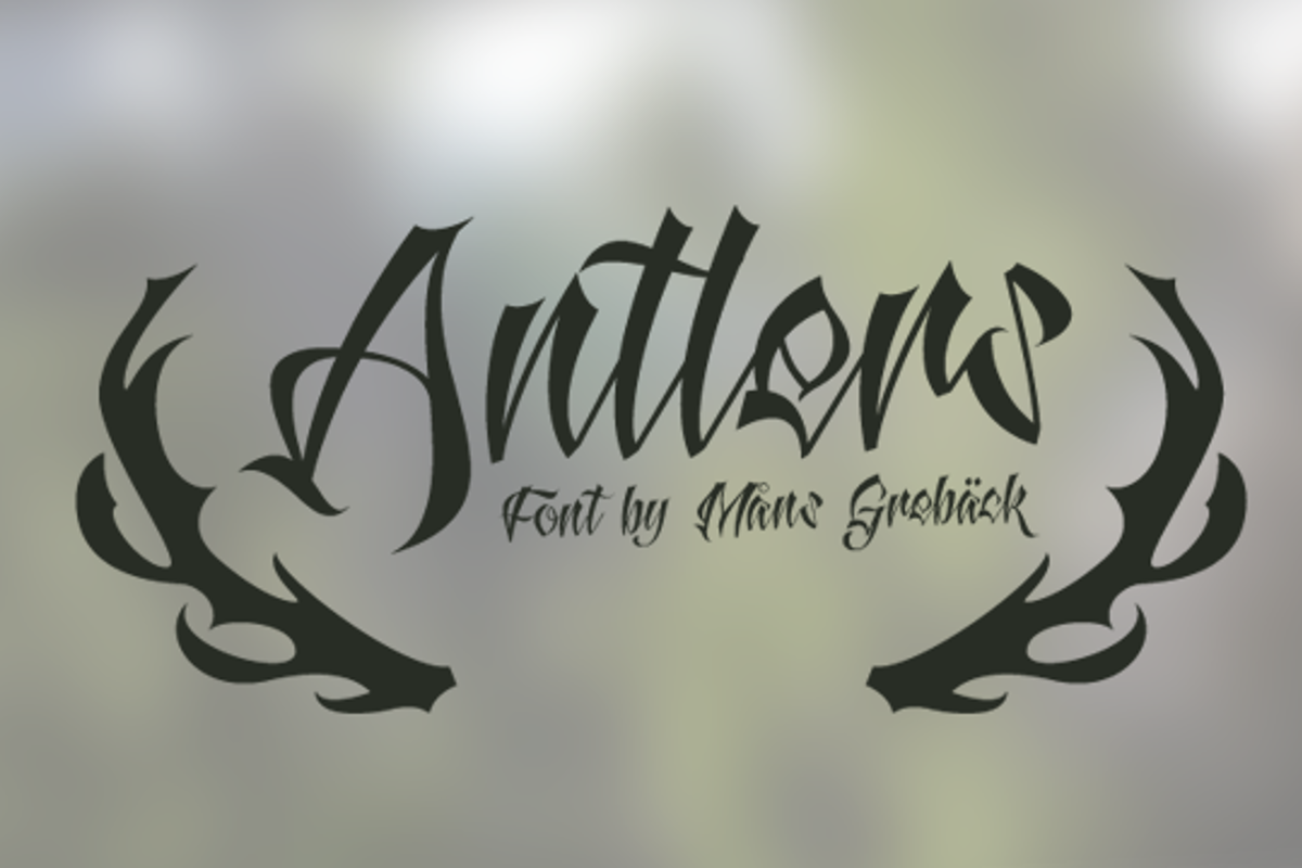 Antlers Demo Font | Måns Grebäck | FontSpace