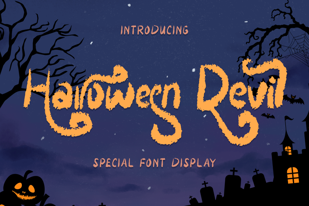 Halloween Devil Font | Yoga Letter | FontSpace