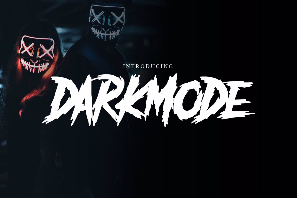 Darkmode Font - Free Download